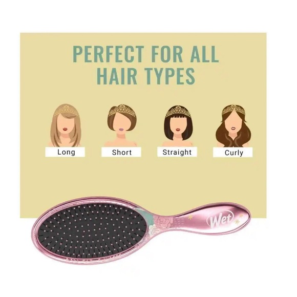 Disney Hair Nwt Disney Princess Wet Brush Original Detangler Limited Edition Jasmine Poshmark